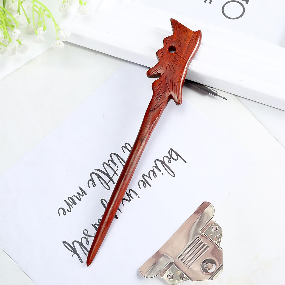 Cheap Hair Sticks Natural Handmade Carved Hair Clip Hair Pins | Joom
