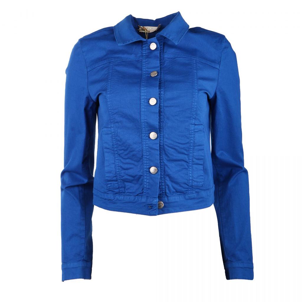 Buy Women's Stretch Casual Buttoned Canvas Jacket / Blouson DDP at ...