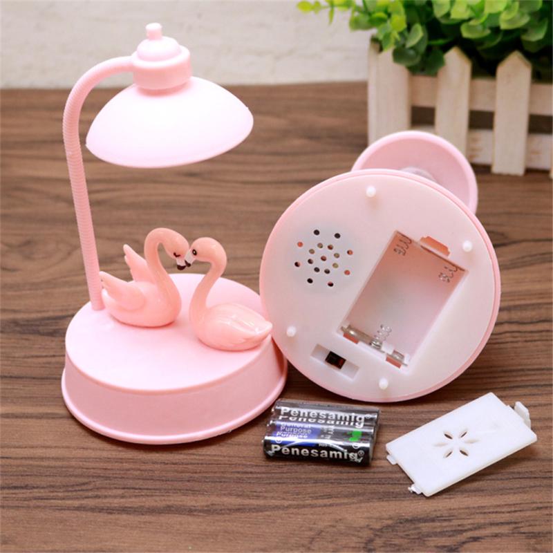 Cheap Cute Flamingo Shape Music Night Light for Kids Room Dormitory ...