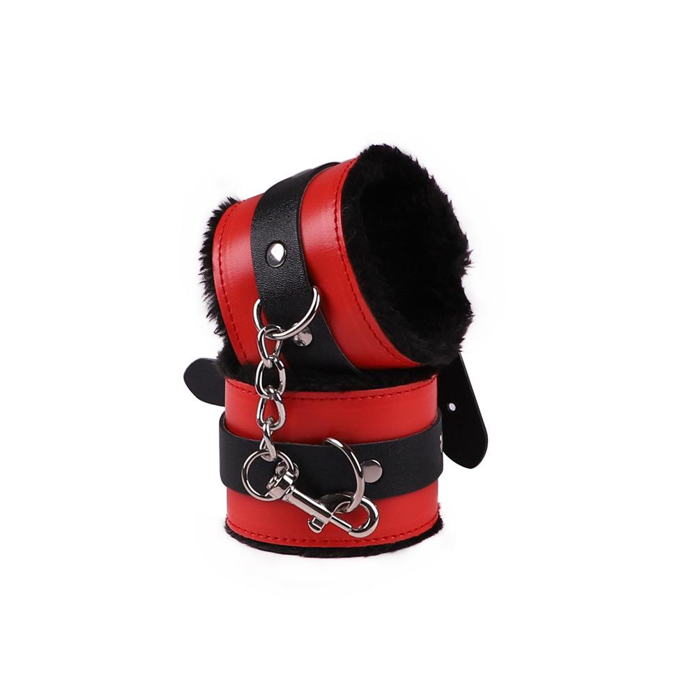 Cheap Pink Fun Bundled 8pacs Sets Play Shackles Hand Leather Suit Sm