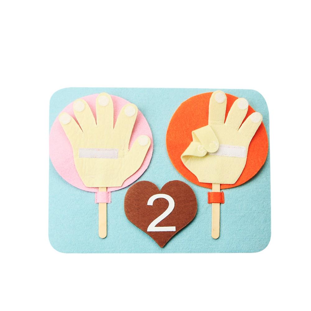 Buy Finger Match Board Toy Math Readiness Children Finger Counting Toy ...