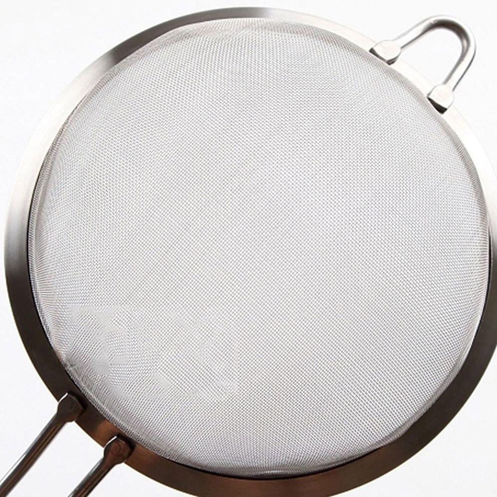 Stainless Steel Wire Colander Sifter Kitchen Tools Strainer Sieve Flour ...