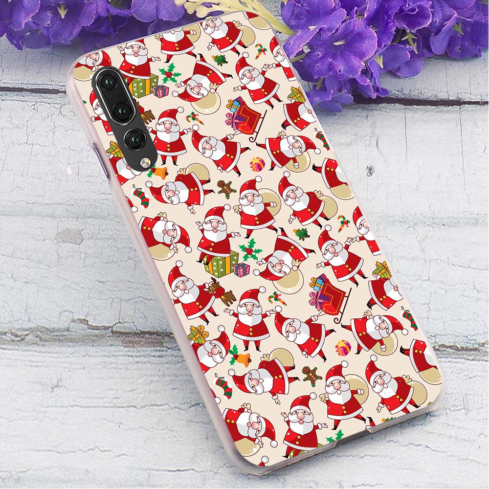 Buy New Year Christmas Santa Phone Cover for Huawei Honor 6A Case 8X 9X ...