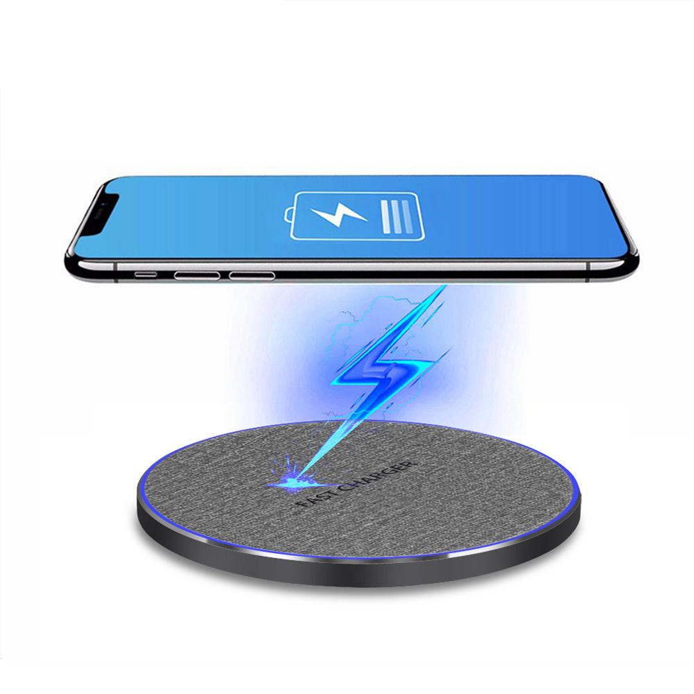 15W Fast Wireless Charger USB-C Qi Certified Cooling Charging Pad ...