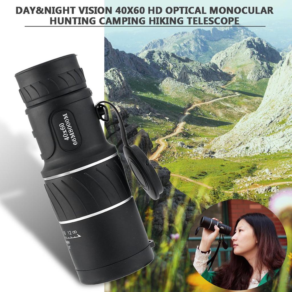 Buy Day&Night Vision 40X60 HD Optical Monocular Hunting Camping Hiking ...