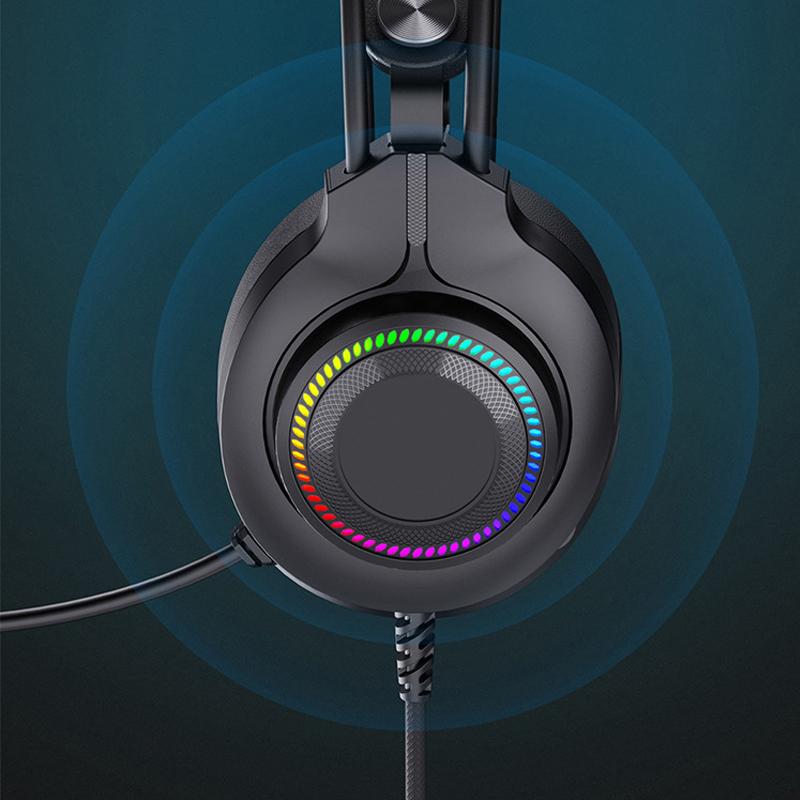 Lvye Gaming Headset G20 7.1 Surround Sound Mic Stereo LED Light Noise ...