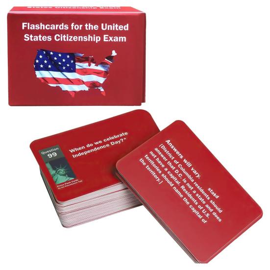 Spanish Flash Cards For Adults Tarjetas Para La Ciudadania 2025 De Las ...