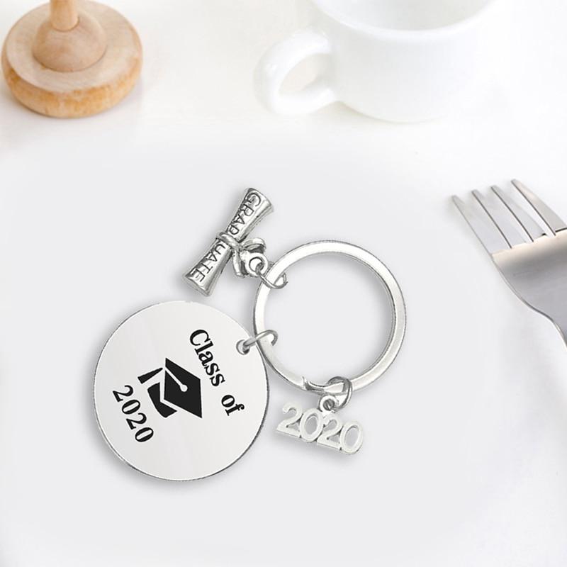 Buy Graduation Day Hat Keychain Class Of 2020 Keychain Creative Metal ...