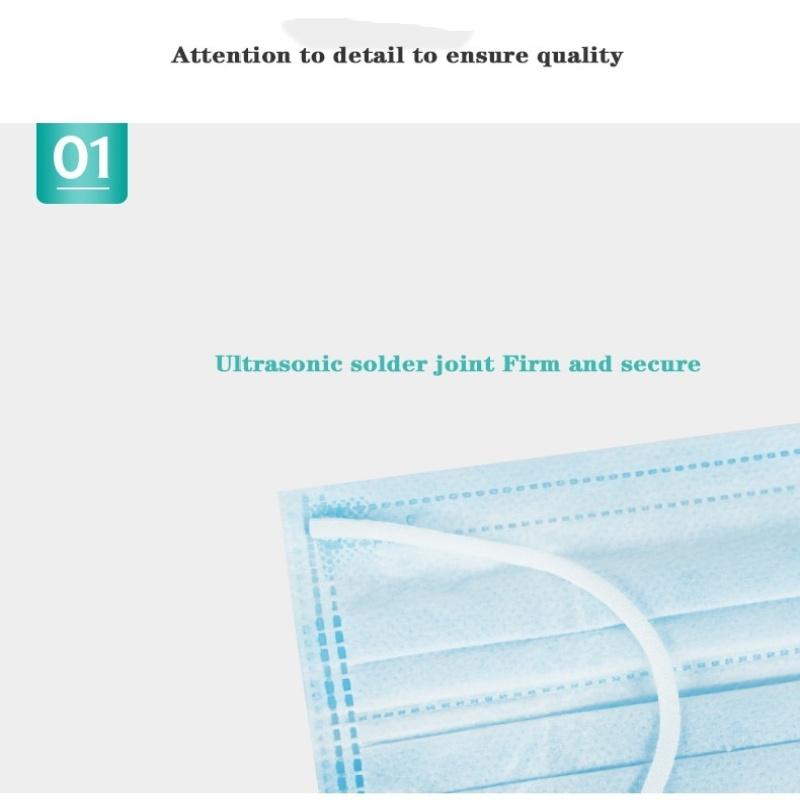 Buy 50 Pcs Disposable Replacement Mask Pad Insert Non Woven Mat Cushion ...