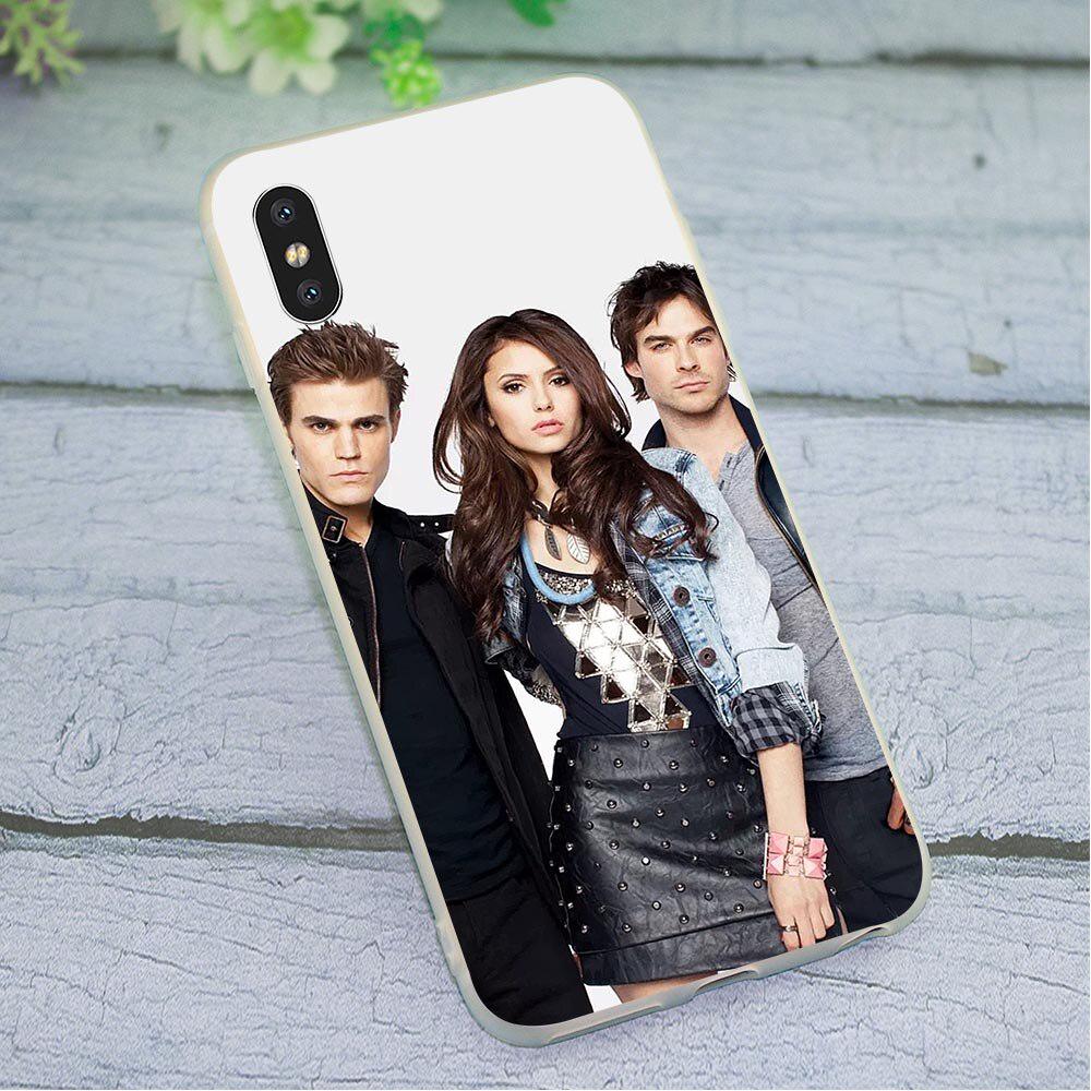 Buy The Vampire Diaries Phone Cover for iPhone X Case 6 6S XR Xs Max 8 ...