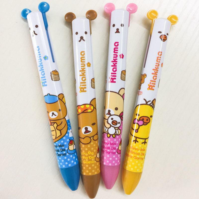 Buy 3pcs Press Ball Ballpoint Pen Student Writing Drawing Kids Student ...