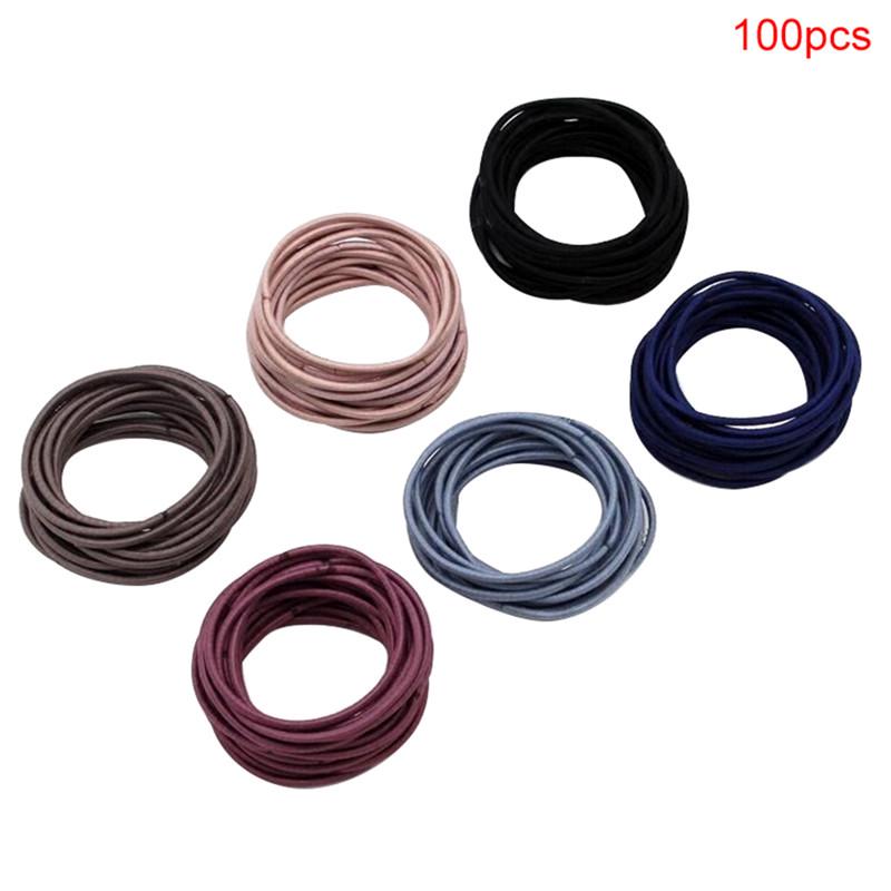 High Elasticity Jointless Hair Rope Disposable Rubber Band Head Rope ...