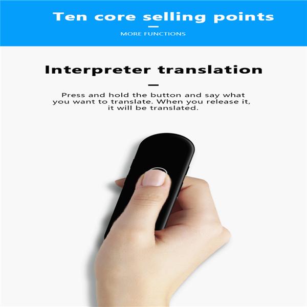 Cheap T4 Portable Mini Multi-Language Smart Translator 42 Languages APP ...