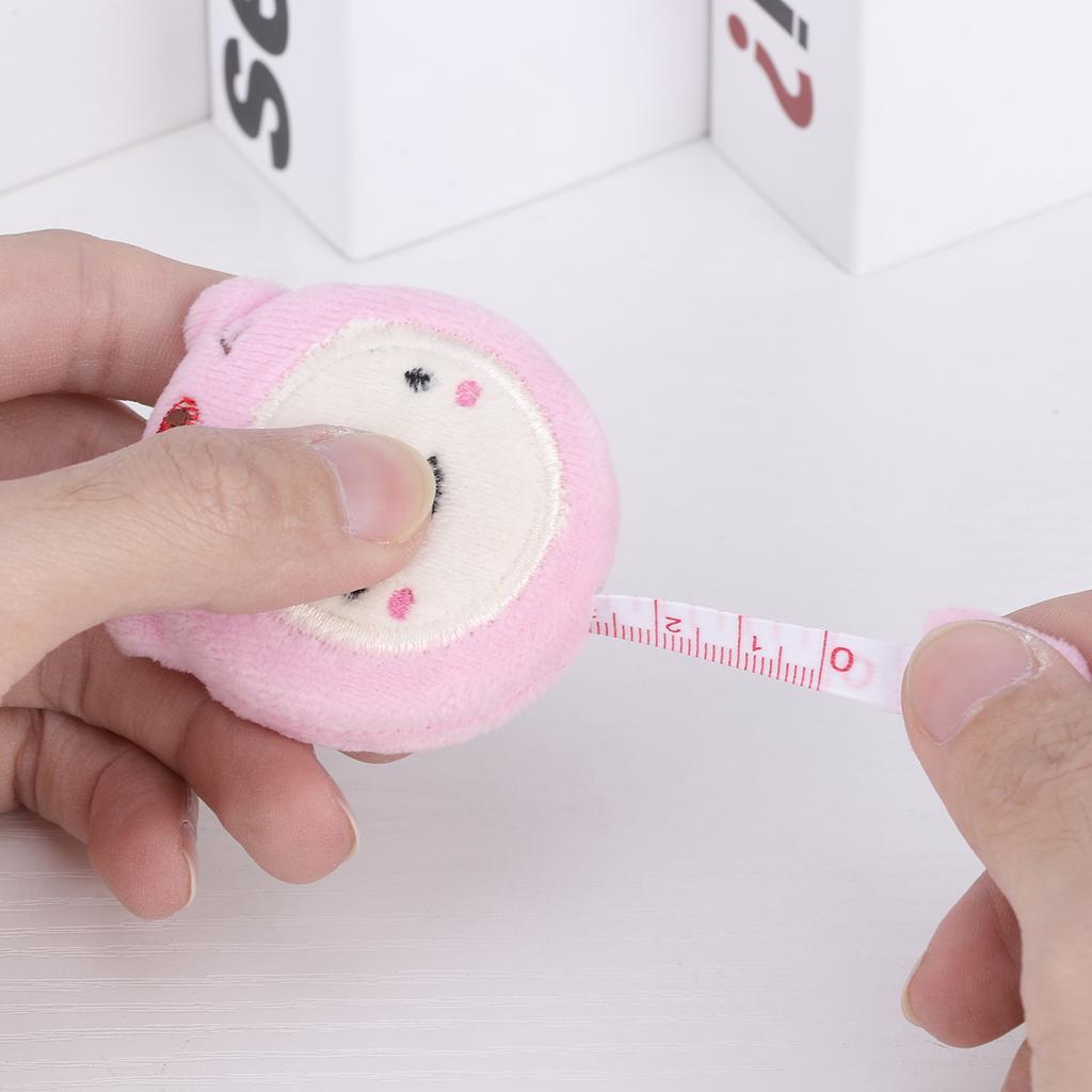 Buy 1 Pc 1.5m Plush Mini Leather Tap Soft Flexible Double-Sided Mini ...