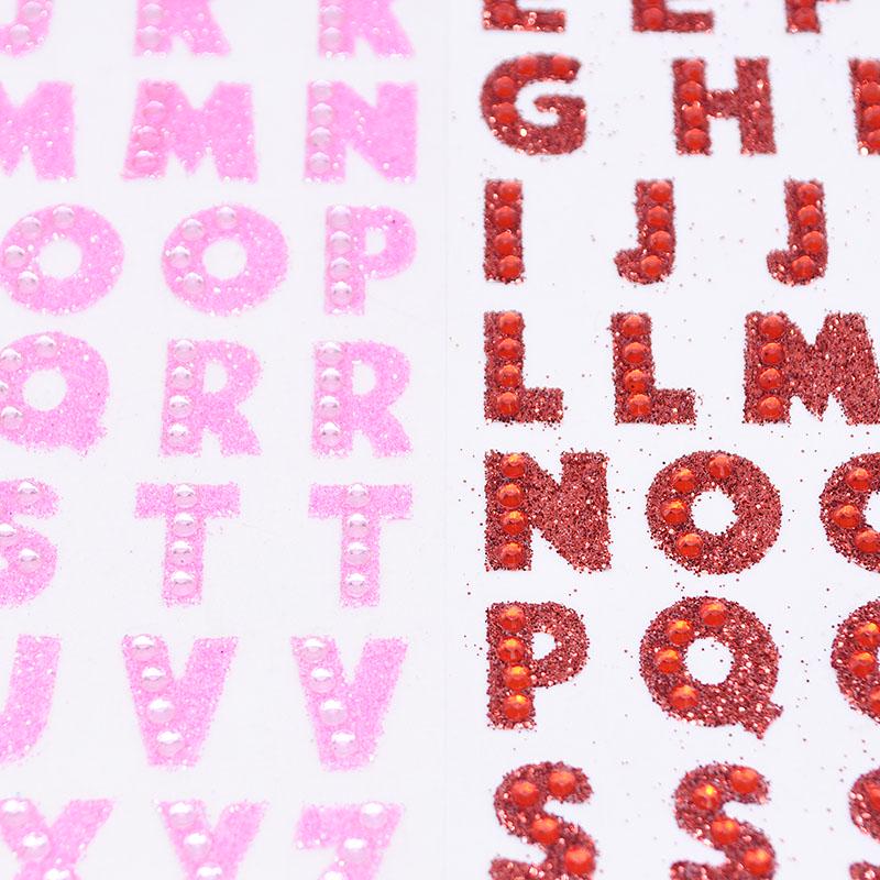 Buy 3 Sheets 26 English Letter Sticker Scrapbooking Decoration Diary ...