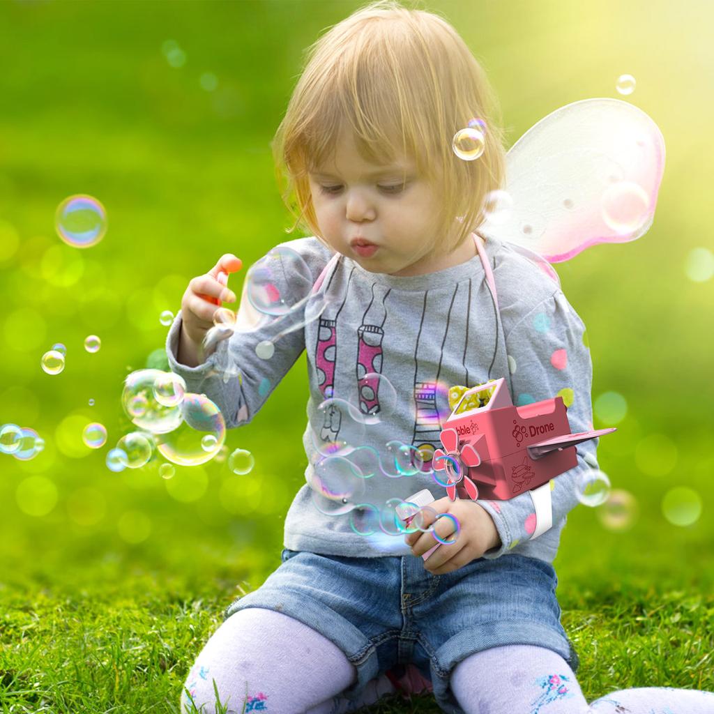 Children's Electric Bubble Cartoon Airplane Wrist Bubble Machine ...
