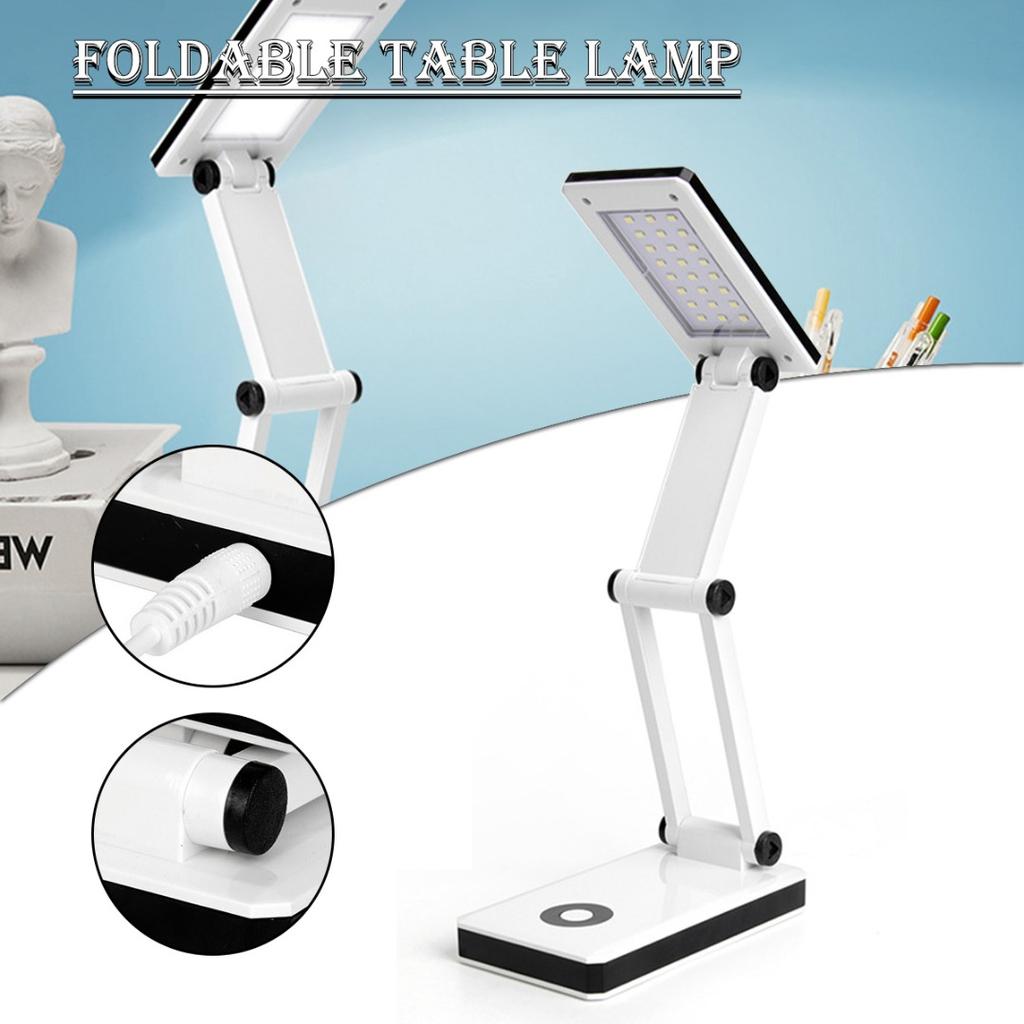 PDTO 30LED USB Portable Foldable Rechargeable Study Desk Table Light ...