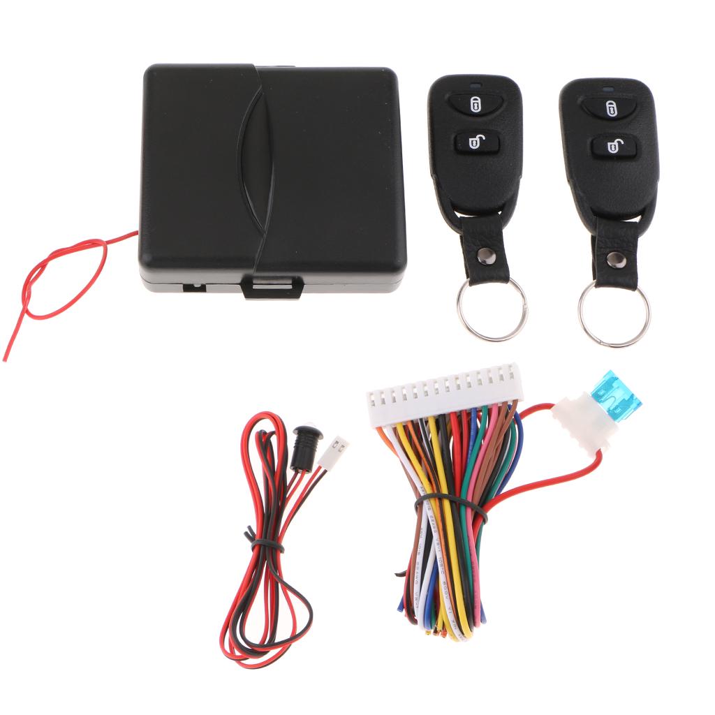 Buy Car Central Locking Remote Control System with 2 Controllers Kits ...
