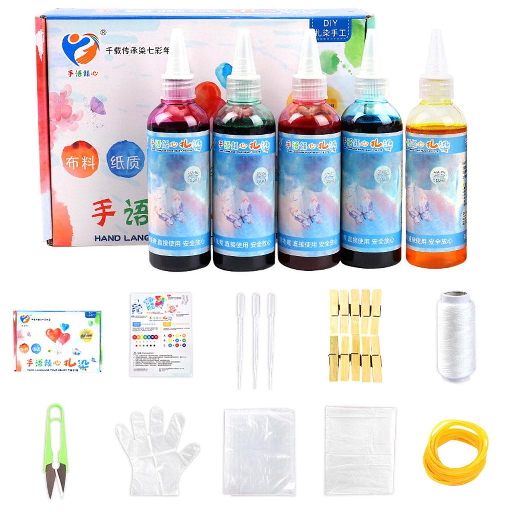 Buy Tie Dye Kit | Fabric Dye DIY Kit For Kids Adults | Permanent Tye ...
