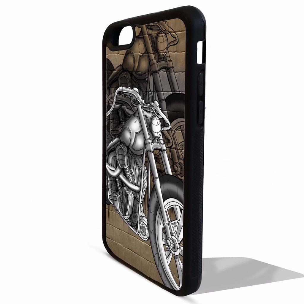 Buy Motorbike Motorcycle Chopper Biker Art iPhone 4 5 6 7s Plus Case ...