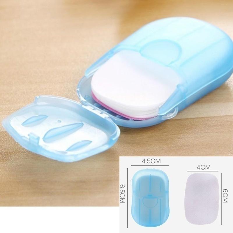 Buy 200Sheets Portable Mini Hand Washing Soap Flakes Outdoor Travel ...