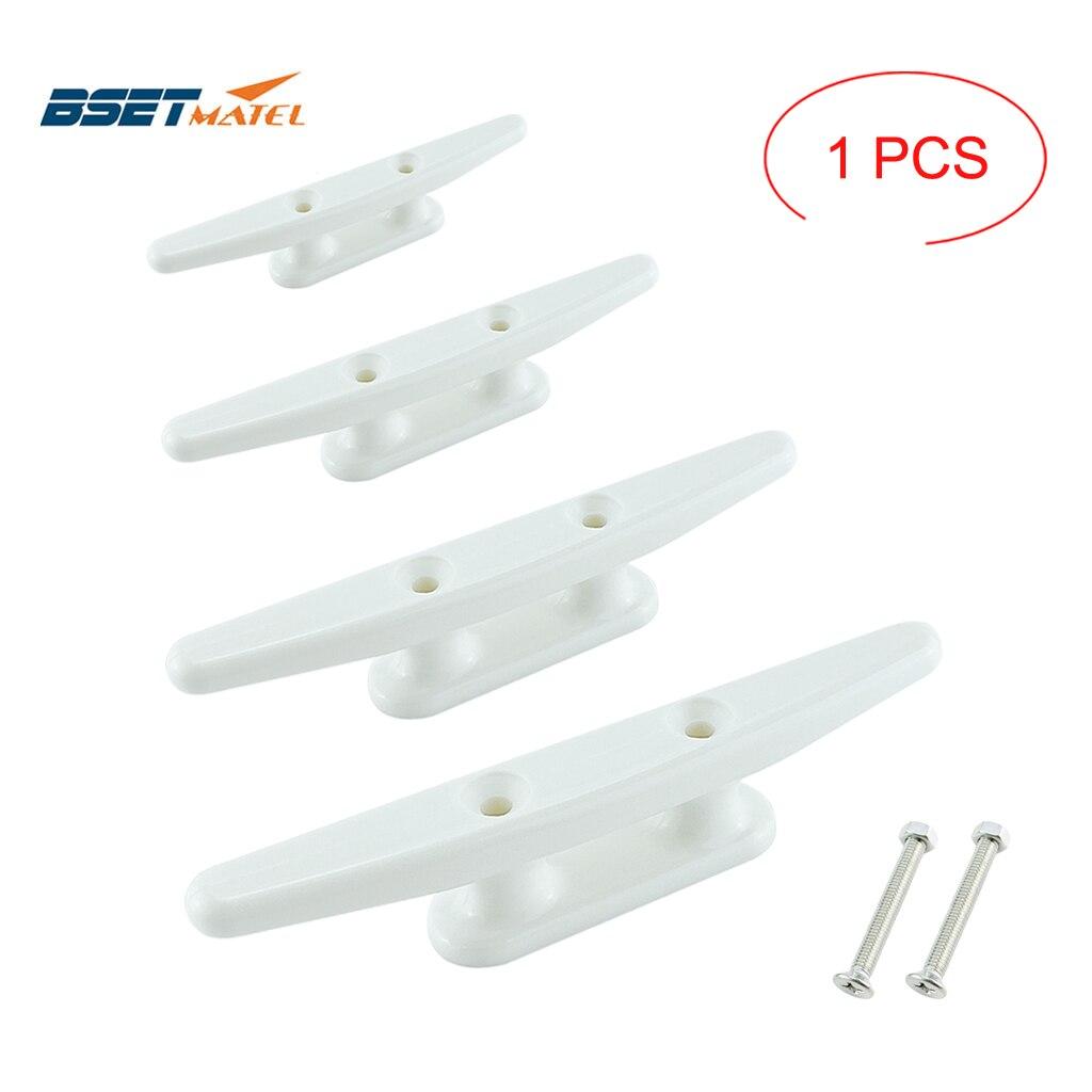 Buy Nylon Low Flat Cleat Open Base Cleat With 2 Screws Marine Boat ...