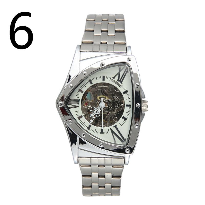 Buy Men's Business Fashion Hollow Triangle Automatic Mechanical Watch ...