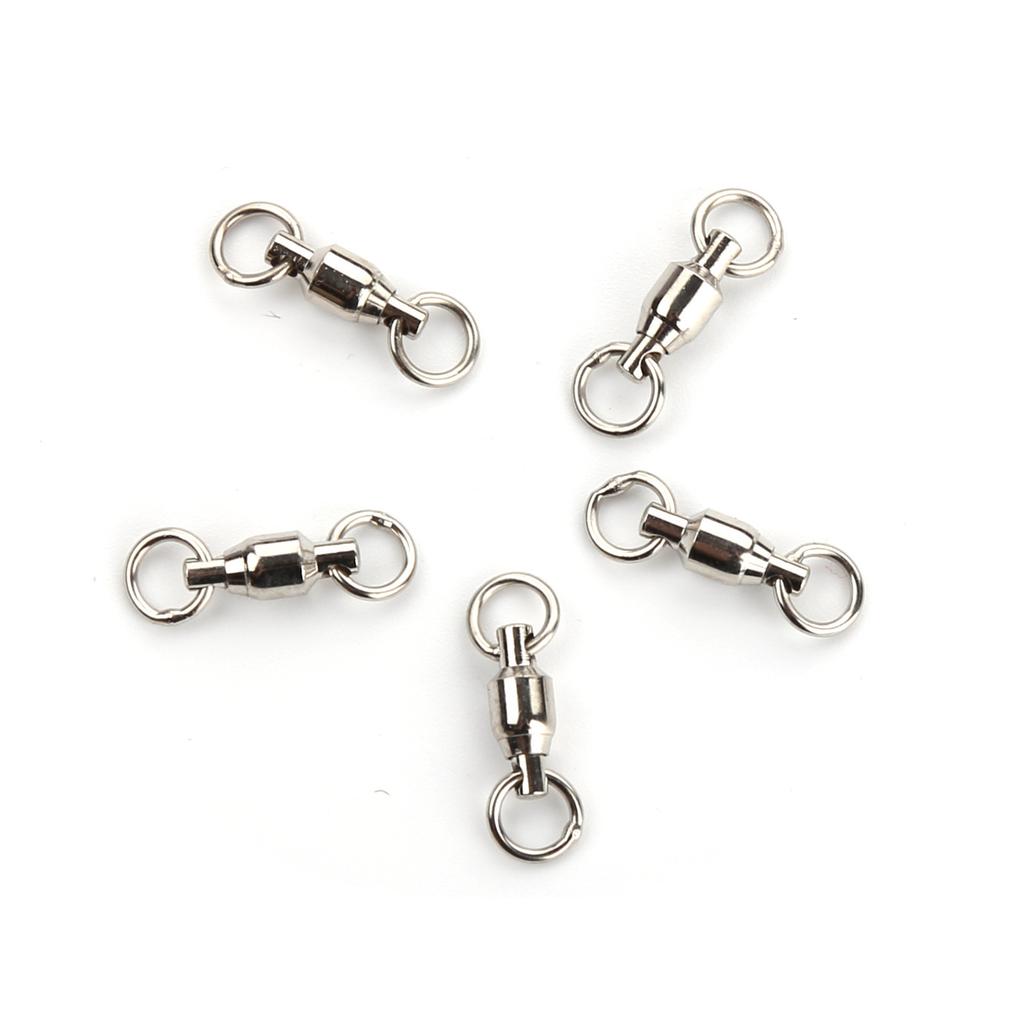 Cheap Ball Bearing Swivels Crane Duo Lock Snap Trolling Rigging Fishing ...