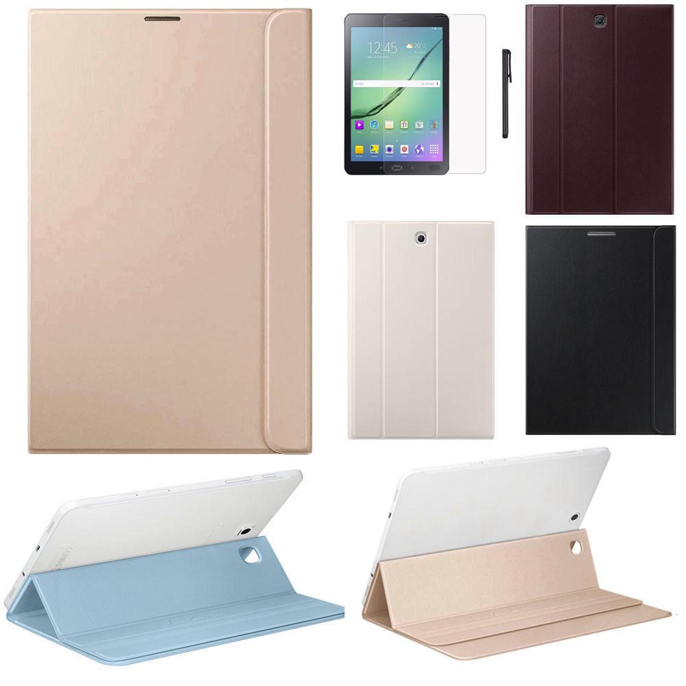 Buy Leather Case For Samsung Galaxy Tab S2 8 Inch T710 T715 +Film +Pen ...