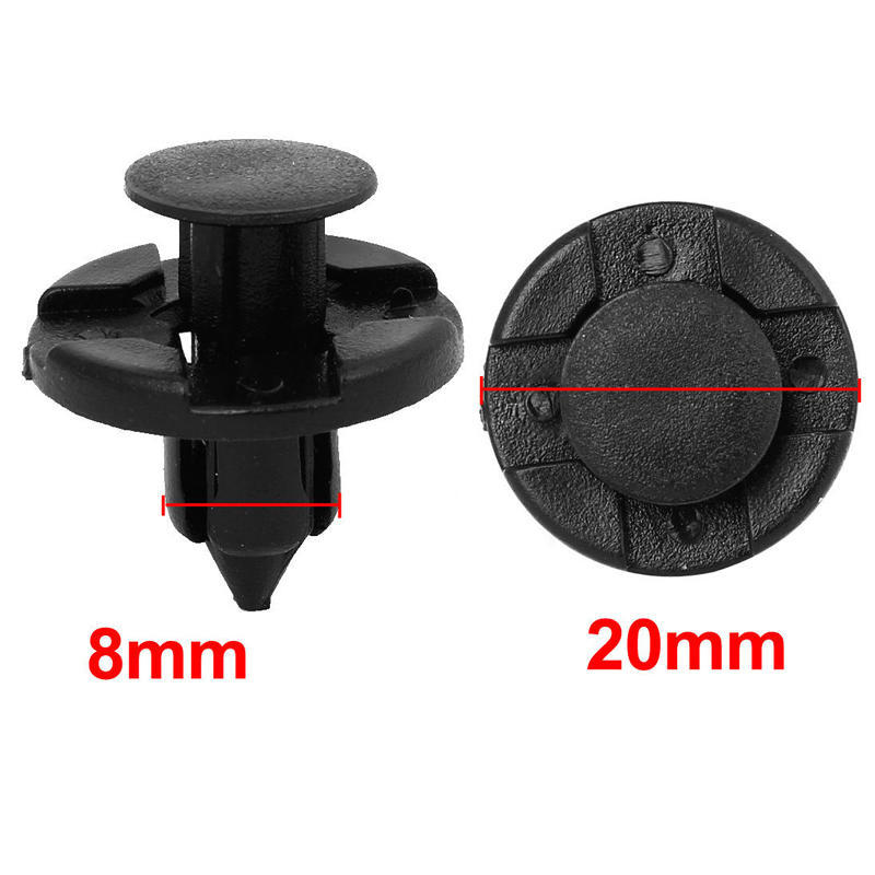 Buy Rivet Itin Clip Black Car Hood Barbs Christmas Tree Rivet Elements ...