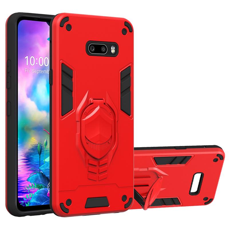 Buy Luxury Shockproof Magnetic Ring Stand Silicone Phone Case Cover For ...