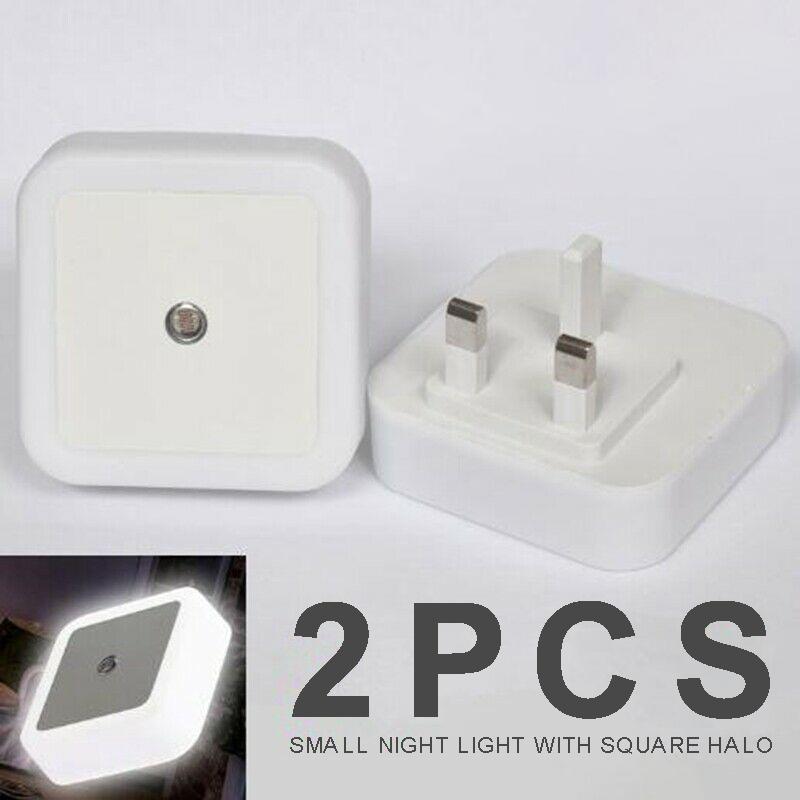 Buy Idl 2pcs Lamp Sensor Automatic Small LED Safety Night Light Wall ...