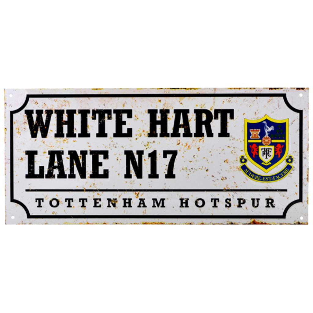 Buy Tottenham Hotspur FC Official Retro Football Street Sign at ...