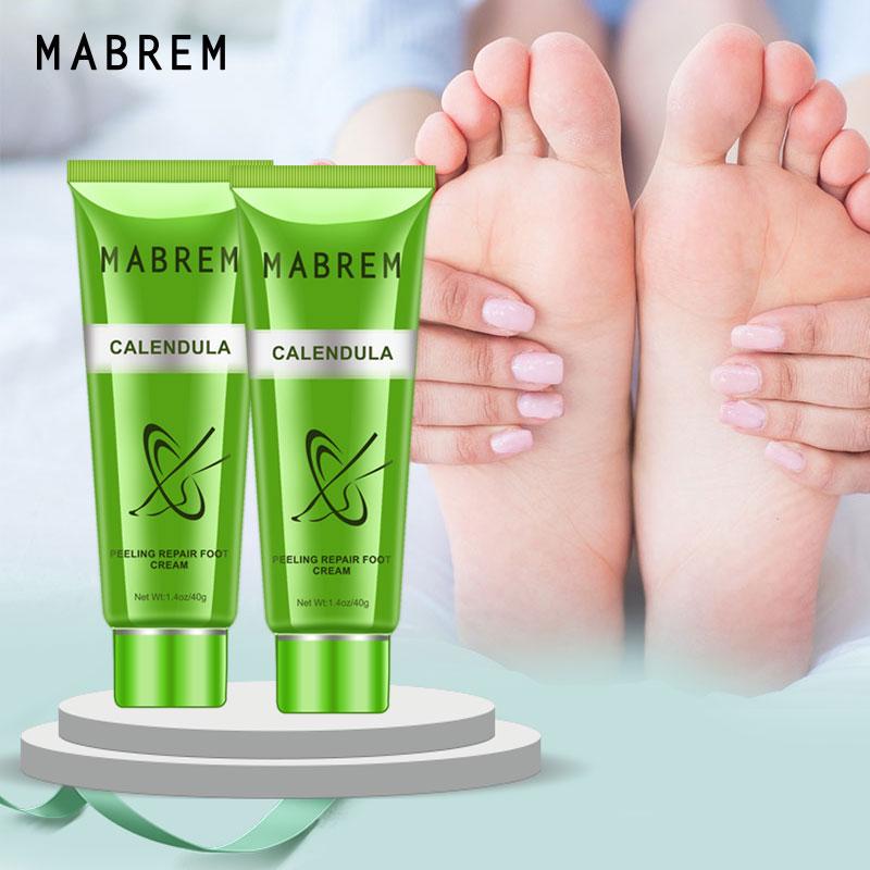 2PCS MABREM Foot Treatment Cream Whitening Anti-cracking Moisturizing ...