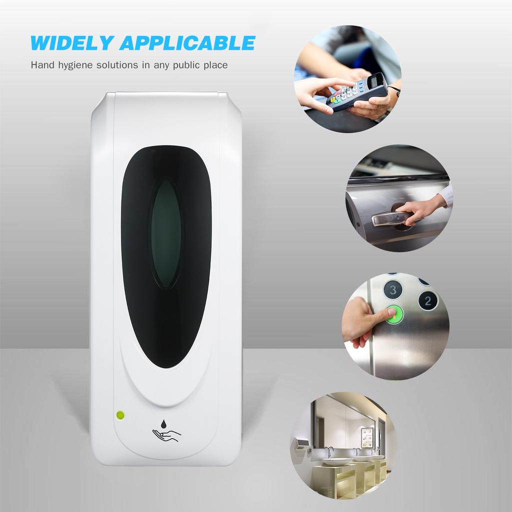 Buy Bathroom Touchless Hand Soap Machine No Drilling Wallmounted ...