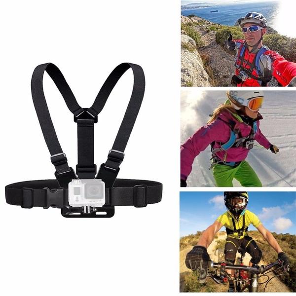 Buy Durable Adjustable Chest Mount Harness Chest Strap for HD Hero 4 3 ...