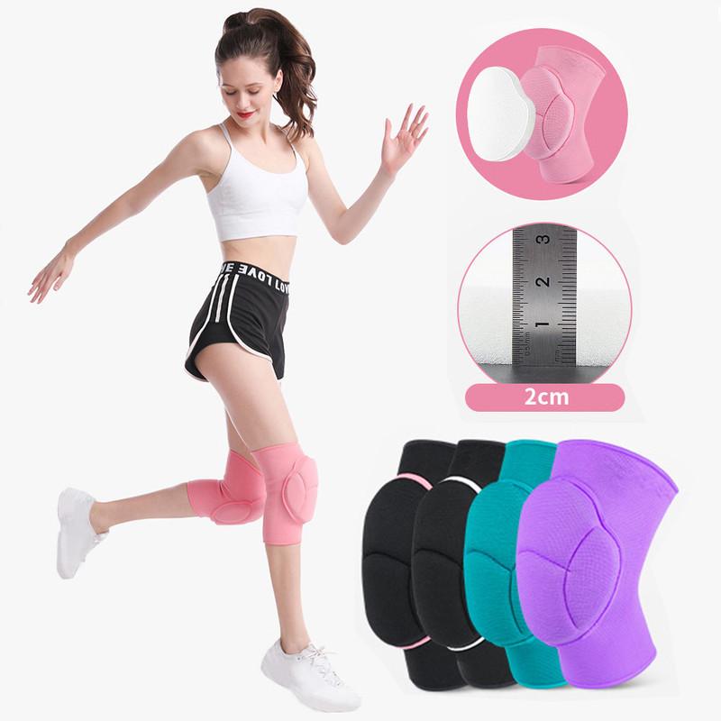 Buy 1pc Sports Compression Knee Pads Elastic Knee Protector Thickened