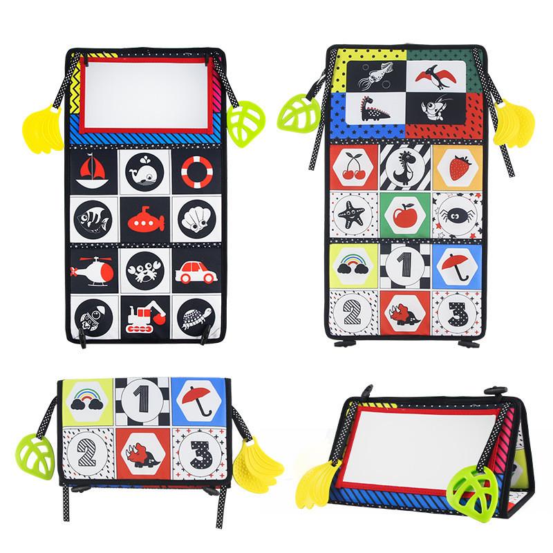 Buy Haha Mirror Cloth Book Young Baby Puzzl Cloth Book To Stimulate ...