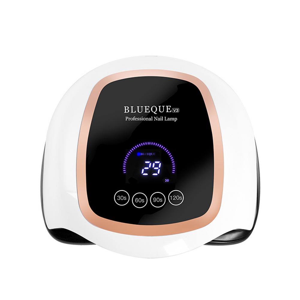 168W UV LED Nail Lamp LCD Display Touch Screen Manicure Gel Nail Dryer ...