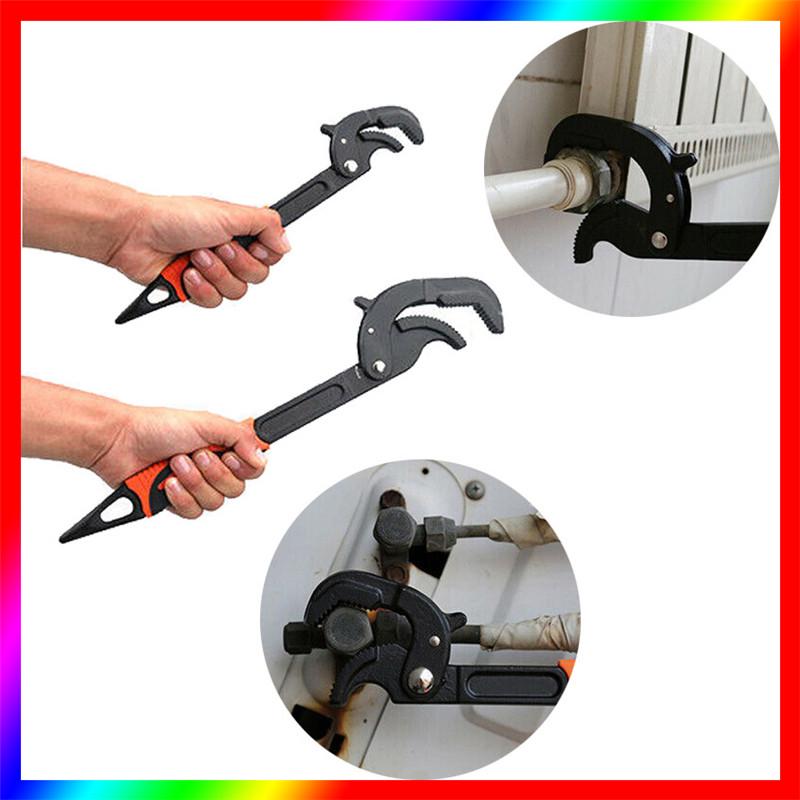Universal Quick Snap and Grip Adjustable Wrench Spanner Multi-function Set uygun fiyatlı satın ...