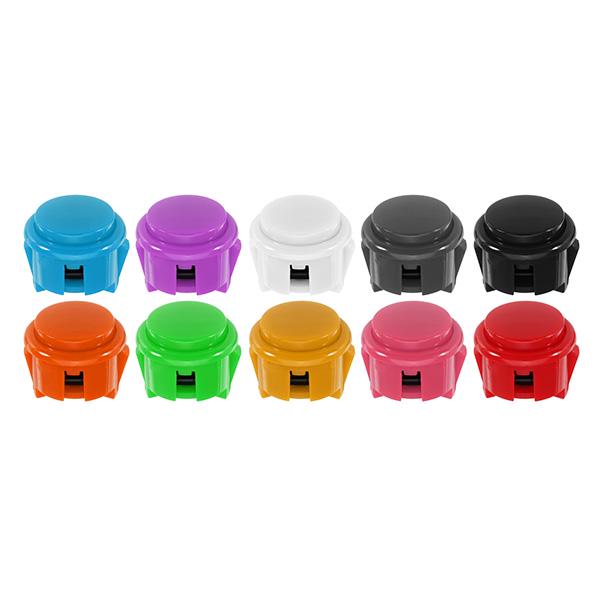 Buy 30mm 10 Color Push Button Switch For Arcade Game Joystick ...