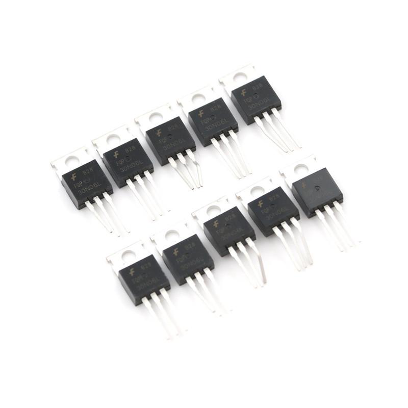 Buy 10Pcs Fqp30N06L Fqp 30N06L 60V Logic N-Channel Mosfet To-22000000 ...