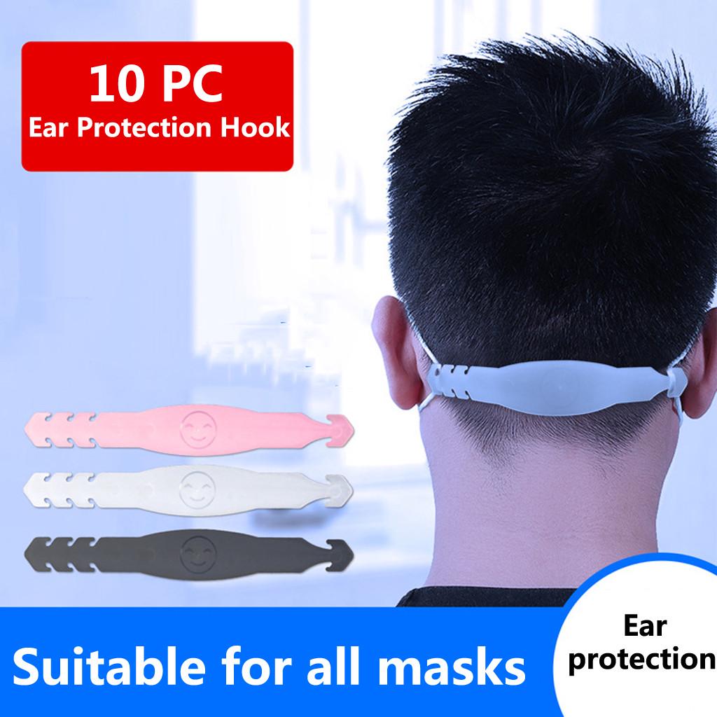 Buy 10pc Gear Adjustable Mask Buckle Anti-skid Drop Anti-Hole Ear Hook ...