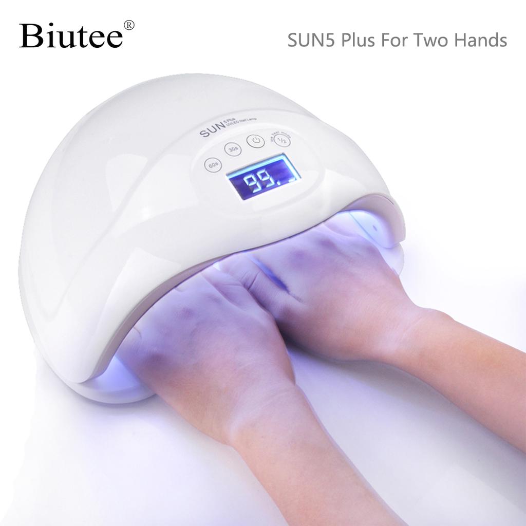 Buy Biutee SUN5 Plus 48W UV LED Lamp Nail Dryer Nail Lamp For UV Gel With LCD Screen at ...
