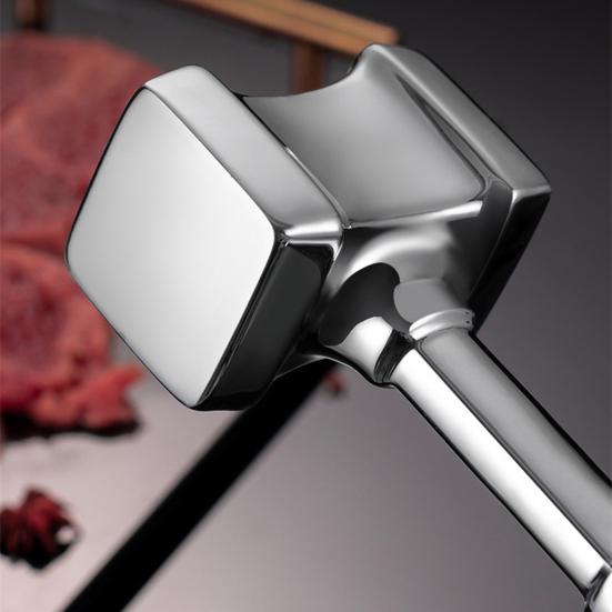 Buy Meat Mallet Sturdy Steel Stainless Multifunctional Double-sided ...