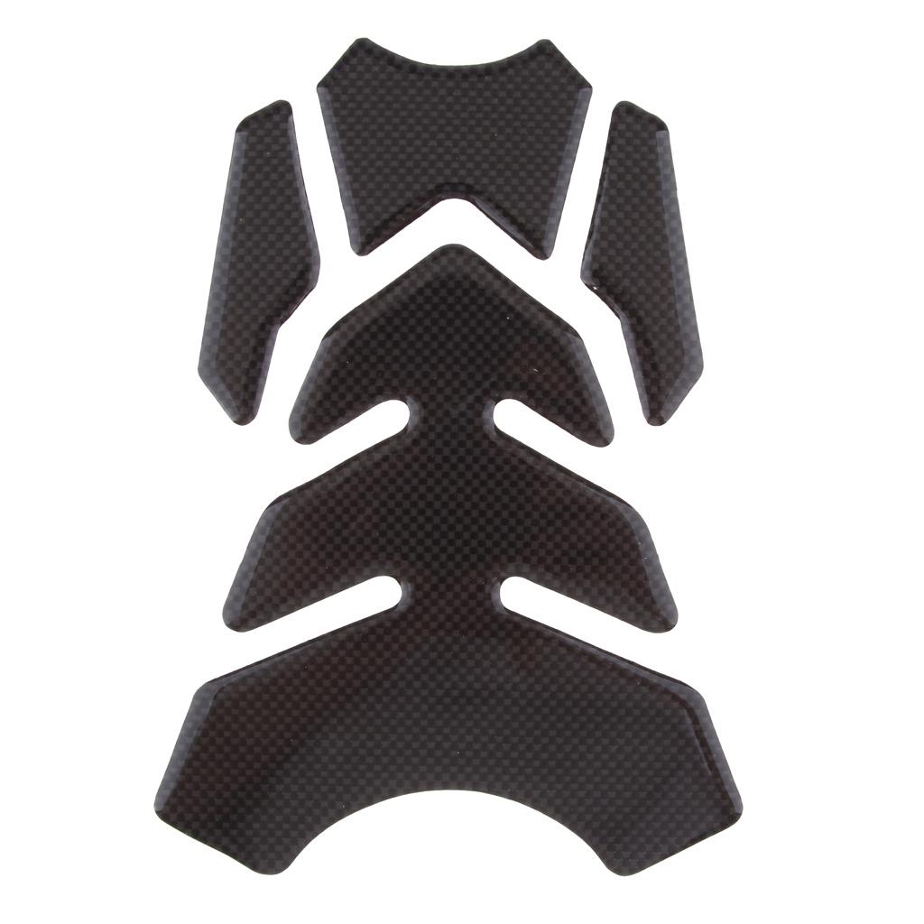 Buy Universal Motorcycle Carbon Fiber Fuel Tank Pad Protector Stickers ...