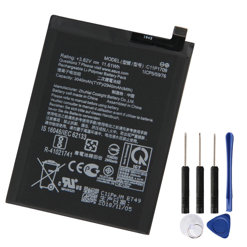 Buy Original Replacement Phone Battery C11P1709 For ASUS Zenfone Live ...