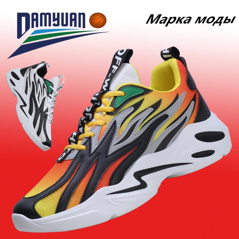 Buy Damyuan Men's Flyknit Breathable High Quality Sports Shoes at ...