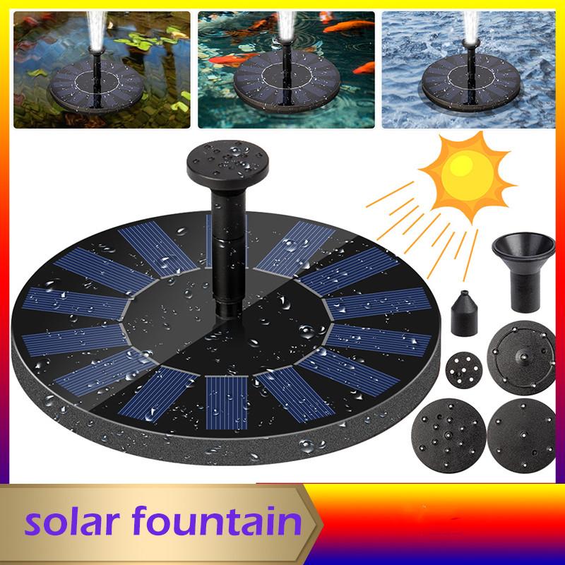 Buy Decorative Solar Water Fountain Floating Solar Fountain Pool Pond ...