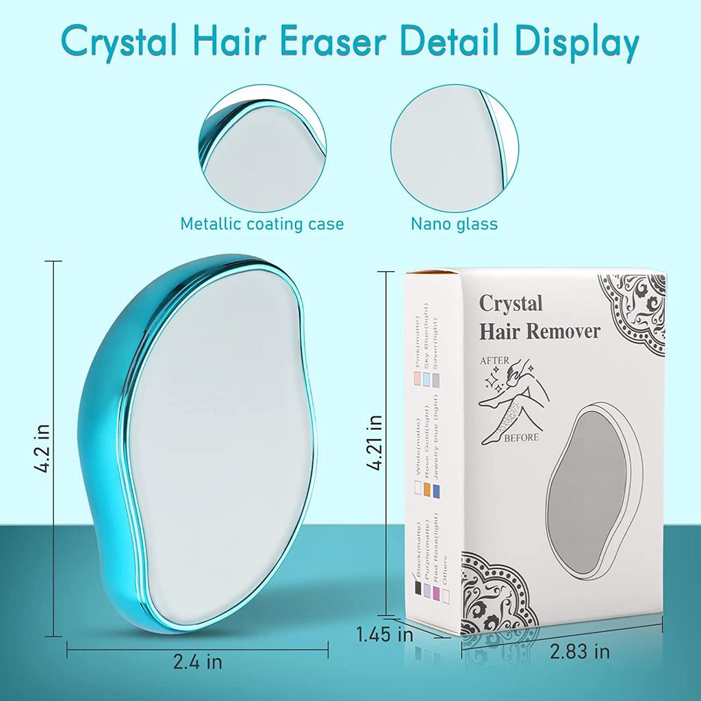 Buy New Hair Removal Crystal Glass Hair Eraser Epilator Painless Safe ...
